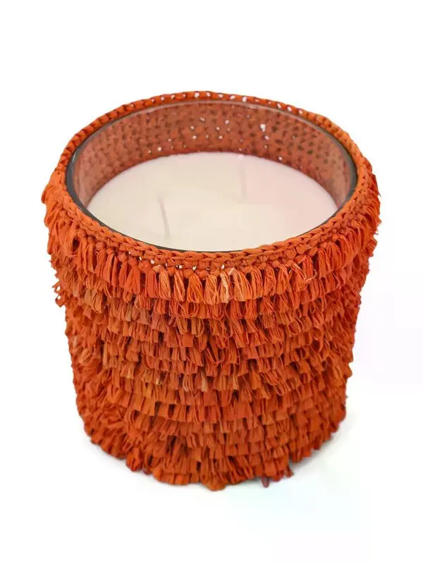 IBELIV Medium Raffia Scented Candle