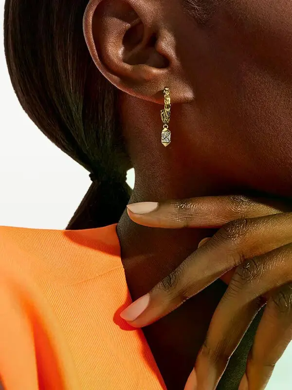 John Hardy Icon Stud Diamond Earrings