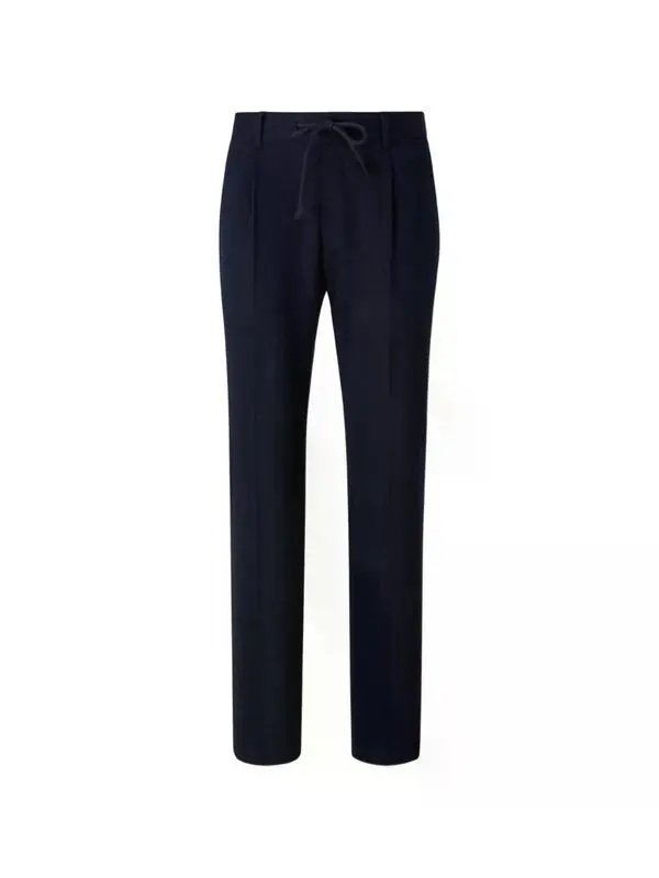 GRAN SASSO Drawstring Pleated Trousers