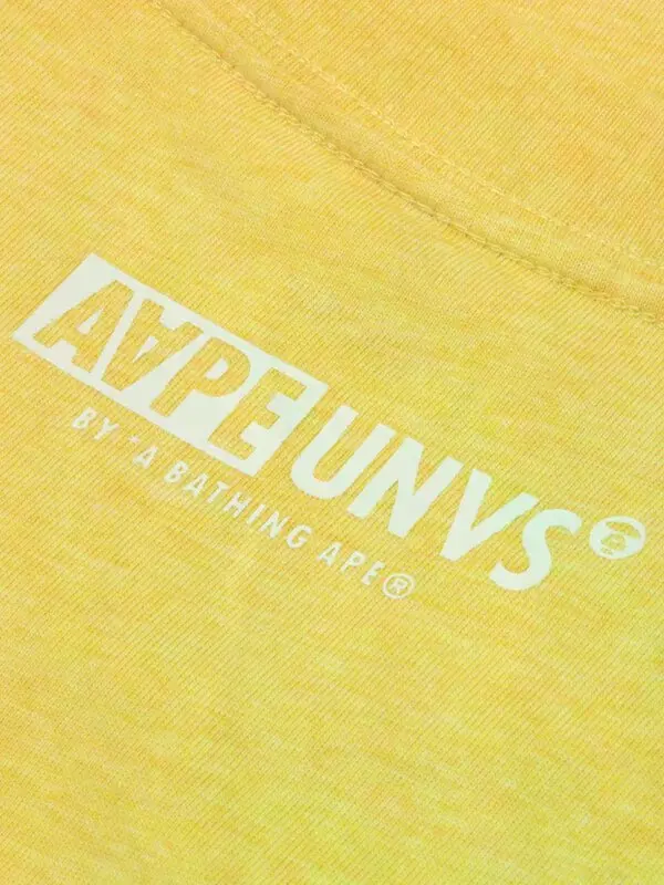 AAPE BY *A BATHING APE Graphic-print T-shirt - Yellow