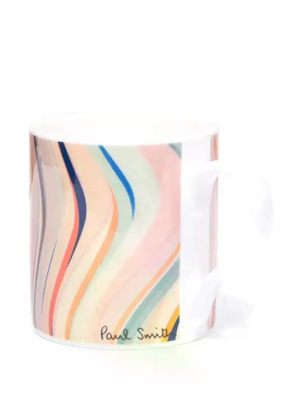 Paul Smith Swirl-print Mug - White