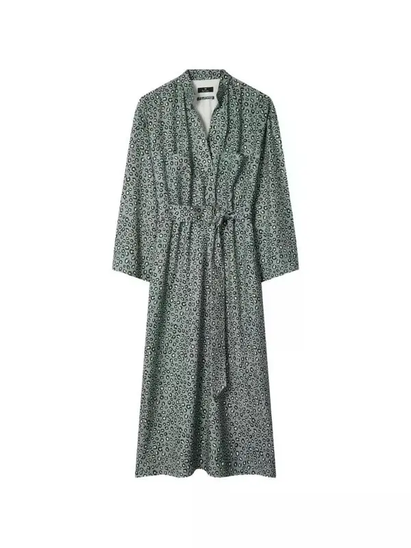 Paul Smith Animal-print Belted Dress