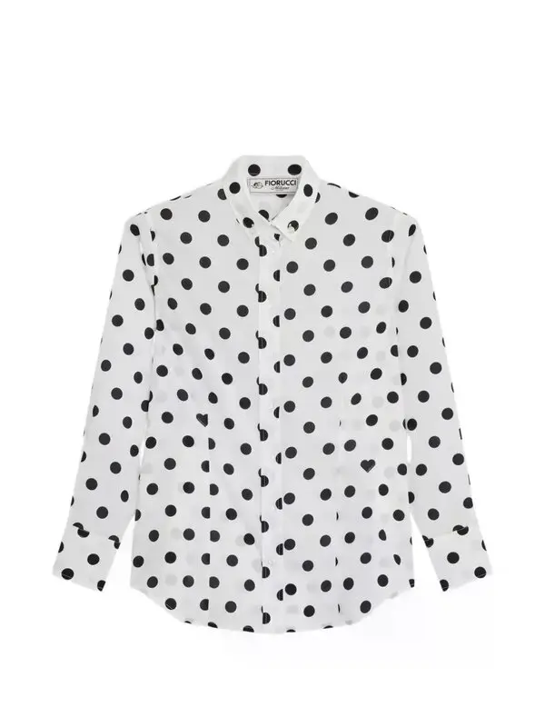 Fiorucci Polka-dot Shirt - White