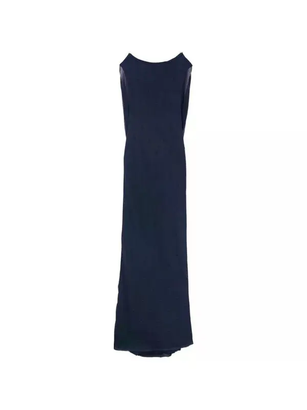 Jacquemus Plumetis Spaghetti-strap Maxi Dress - Blue
