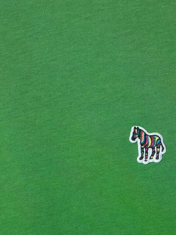 Paul Smith Zebra-patch T-shirt - Green