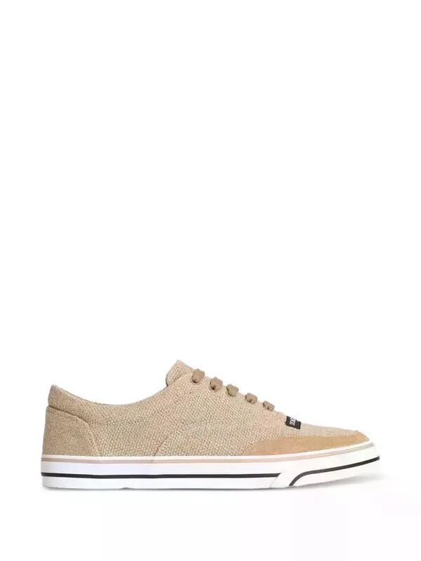 Dolce & Gabbana Dg Sailing Linen Sneakers - Neutrals