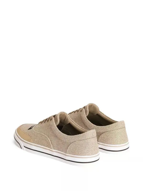 Dolce & Gabbana Dg Sailing Linen Sneakers - Neutrals