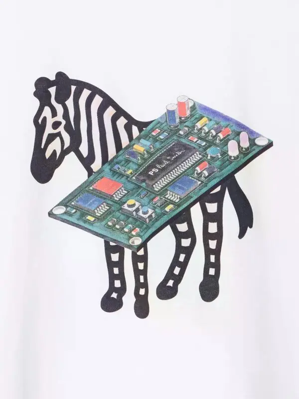Paul Smith Zebra Print T-shirt