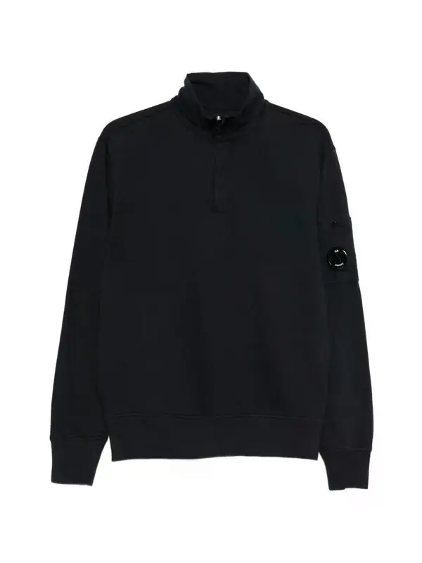 C.P. COMPANY Half-zip Sweatshirt - Black