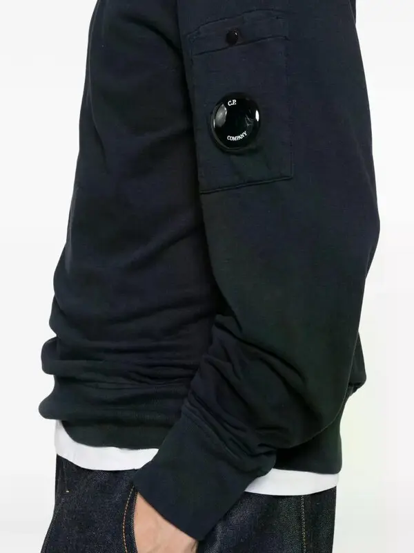 C.P. COMPANY Half-zip Sweatshirt - Black