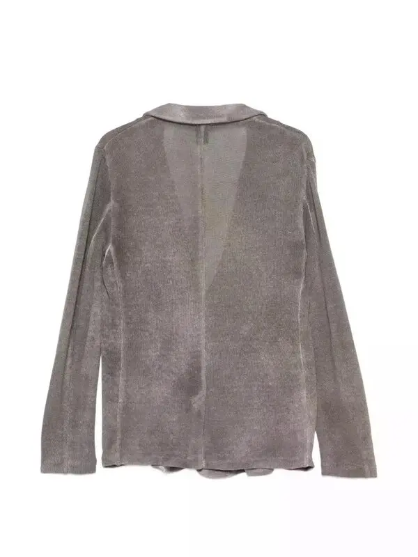 Avant Toi Button-up Cardigan With Notched Lapels