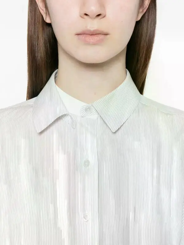 THE ROW Fiora Striped Shirt
