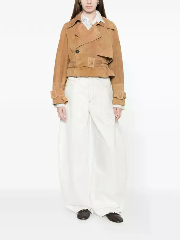 SWORD 6644 Belted Trench Jacket