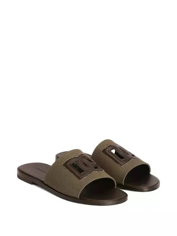 Dolce & Gabbana Dg Light Canvas Sandals