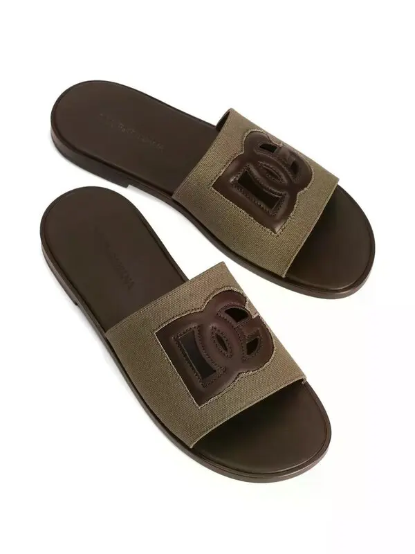 Dolce & Gabbana Dg Light Canvas Sandals