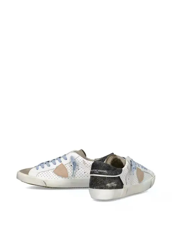 Philippe Model Prsx Low Perforated Sneakers