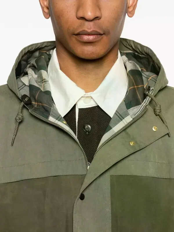 Barbour Logo-embroidered Coat