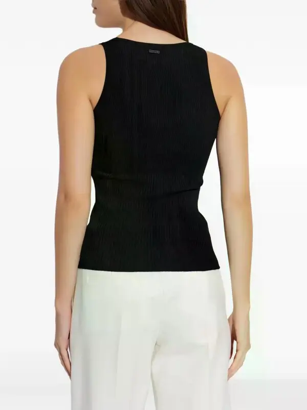 Max Mara Ribbed Vest Top