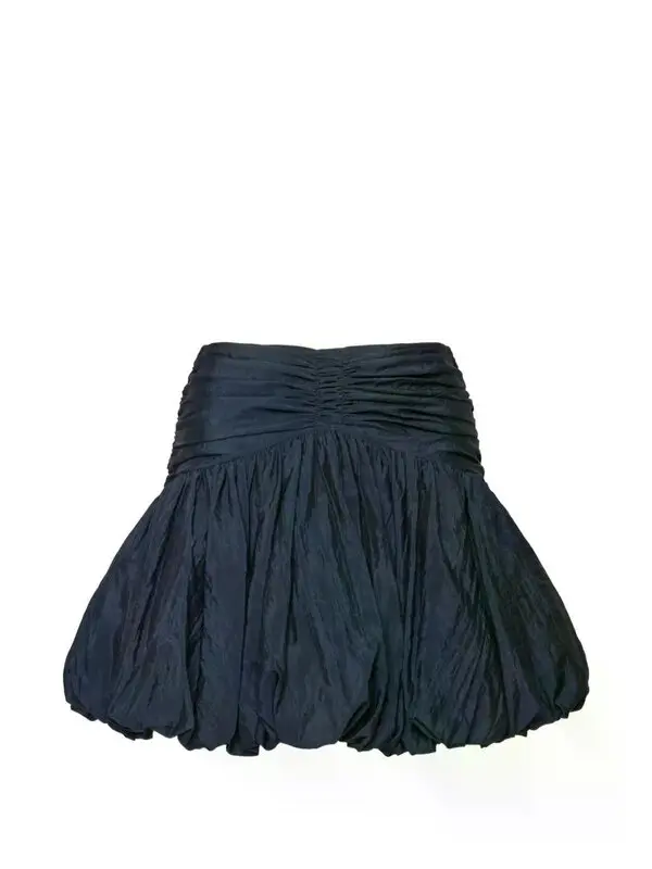 Cinq À Sept Kaldi Ruched Bubble Skirt - Blue