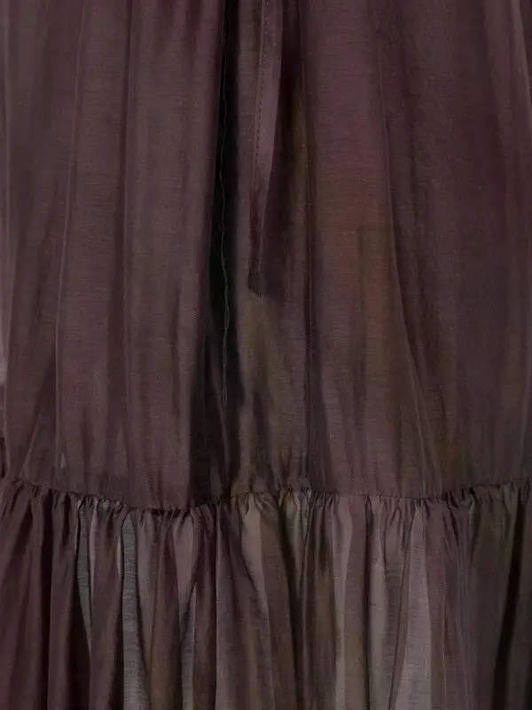 TWINSET Tiered Ruffled Skirt