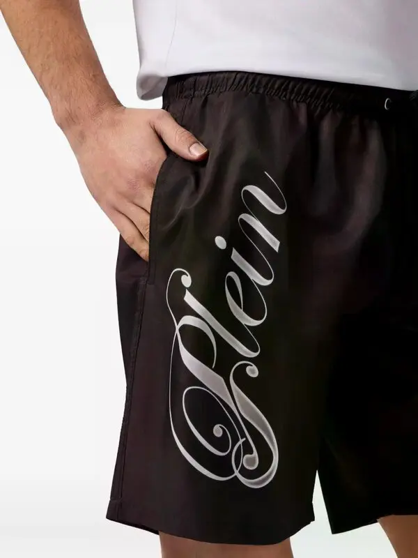 Philipp Plein Printed Swim Shorts