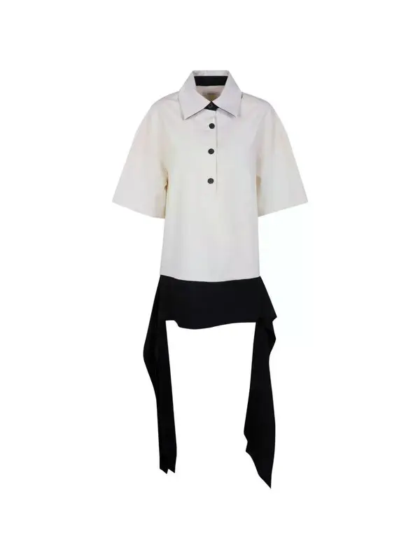 ENTIRE STUDIOS Buttoned Tie Shirt