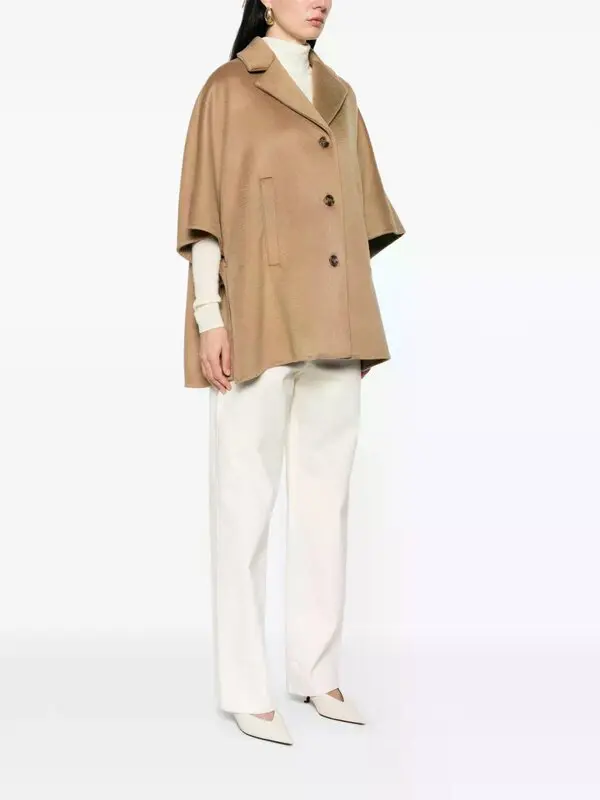 Max Mara Mxagocce Buttoned Coat