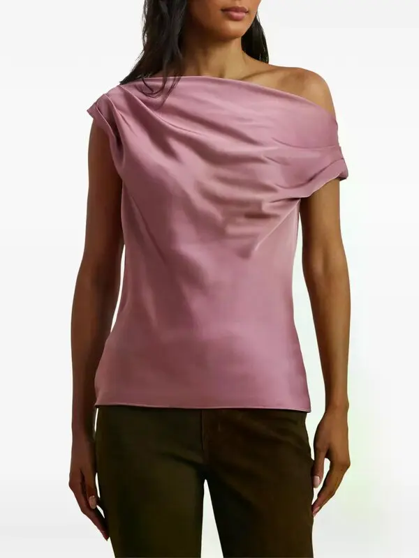 Ralph Lauren Draped Blouse - Pink