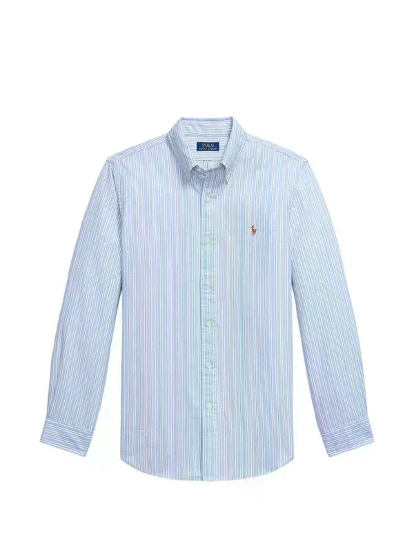 Polo Ralph Lauren Striped Button-down Shirt - Blue