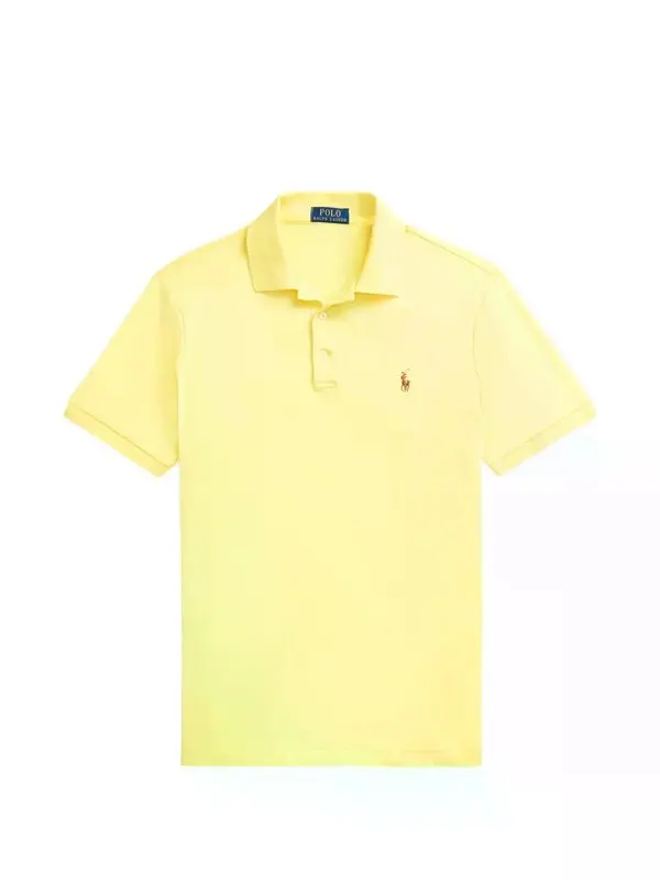Polo Ralph Lauren Short Sleeve Embroidered Polo Shirt - Yellow