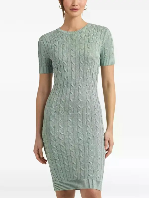 Ralph Lauren Cable-knit Midi Dress