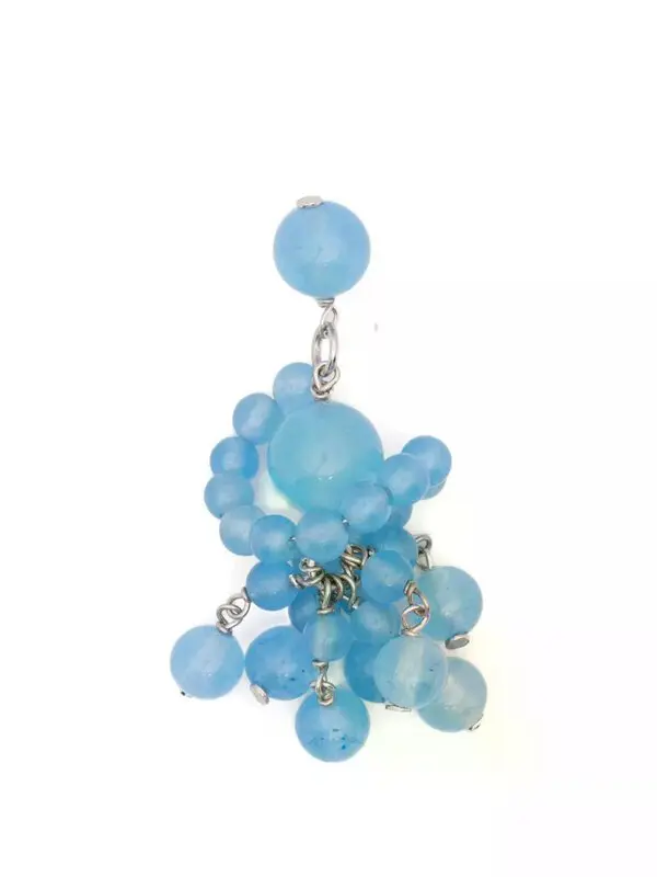 Completedworks Aftertaste Of A Dream Beaded Drop Earrings - Silver