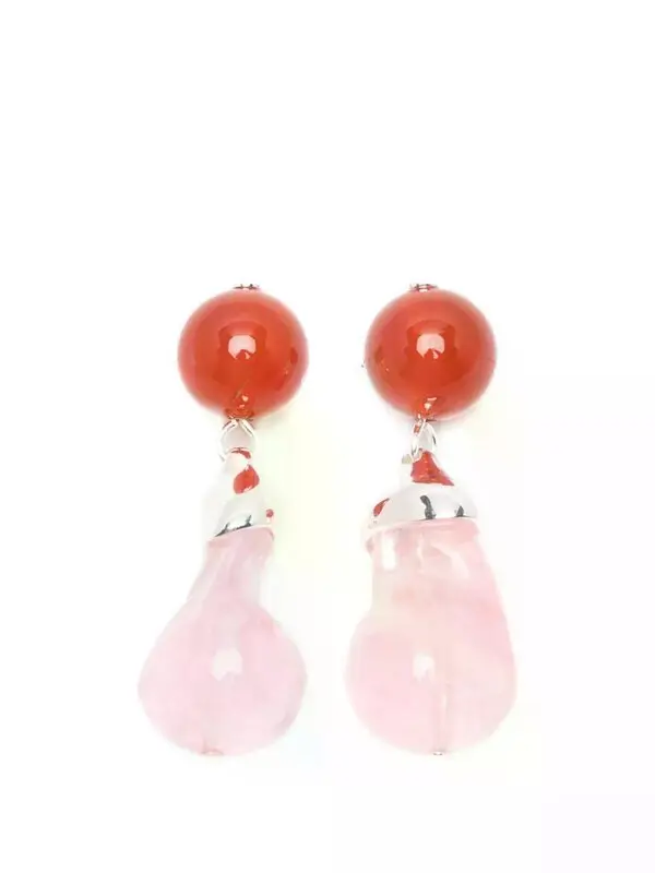 Completedworks Beak Drop Earrings - Silver
