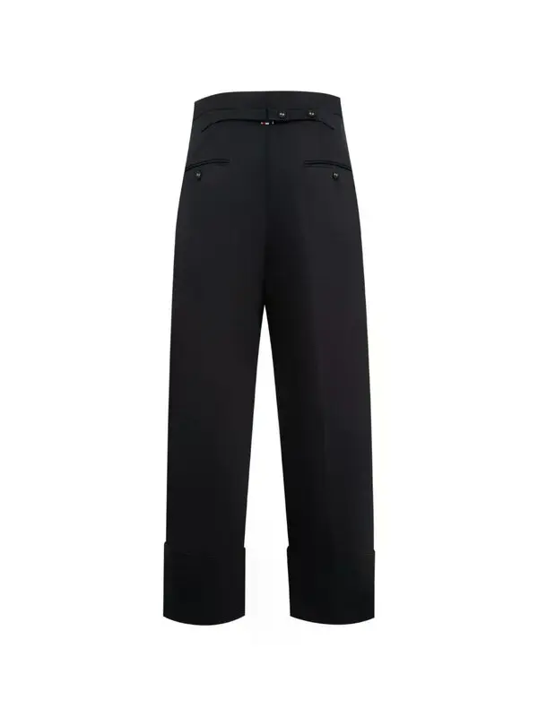 Thom Browne Double Pleat Trousers - Black