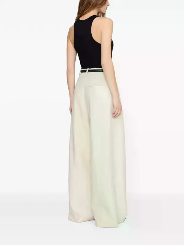 ANINE BING Crew-neck Ribbed Top
