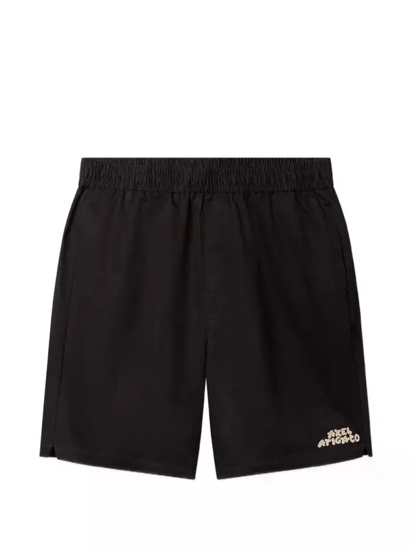 Axel Arigato Logo Detail Shorts - Black