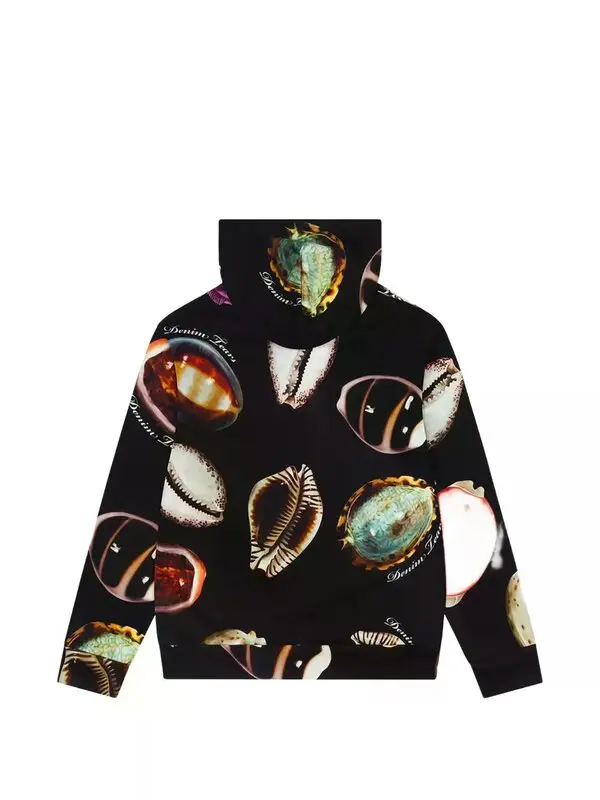 DENIM TEARS Shell-print Hoodie