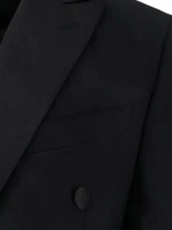 Corneliani Double-breasted Blazer - Blue