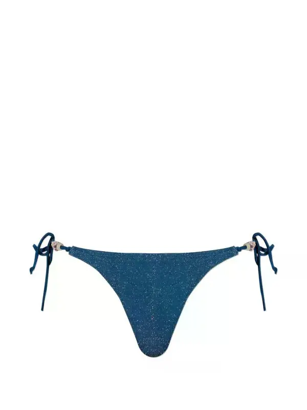 Bond Eye Beaded Bikini Bottom - Blue