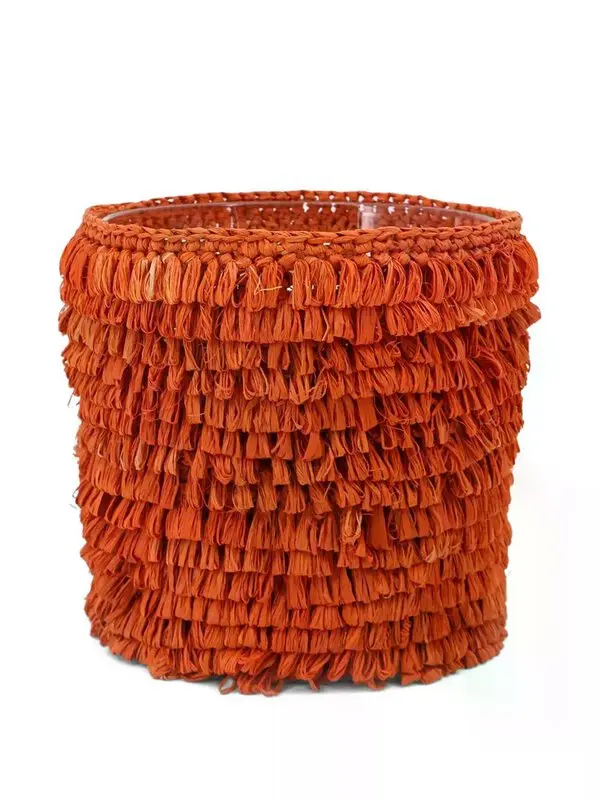 IBELIV Medium Raffia Scented Candle - Orange