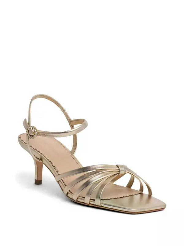 Cinq À Sept Malia Heeled Sandals - Gold