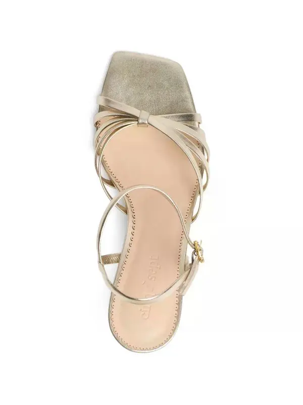 Cinq À Sept Malia Heeled Sandals - Gold
