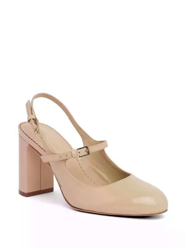 Cinq À Sept Lola Slingback Mules - Neutrals