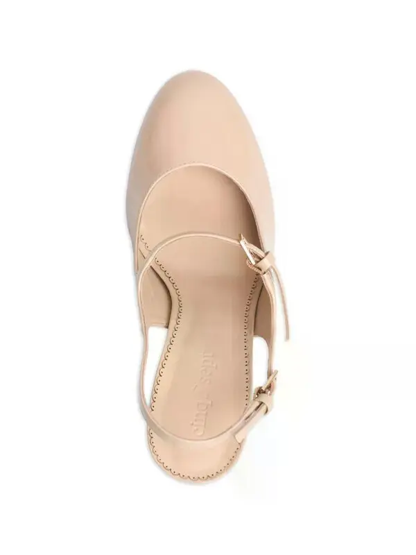 Cinq À Sept Lola Slingback Mules - Neutrals