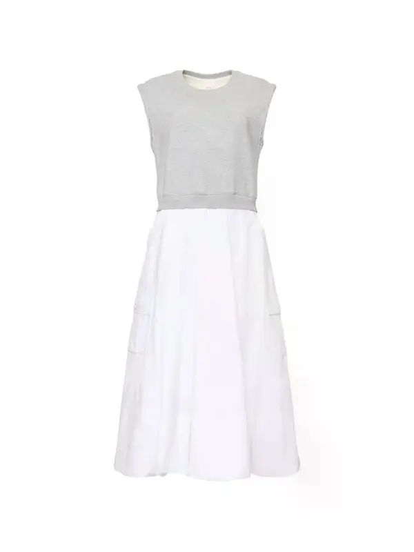 Cinq À Sept Parker Panelled Dress - White