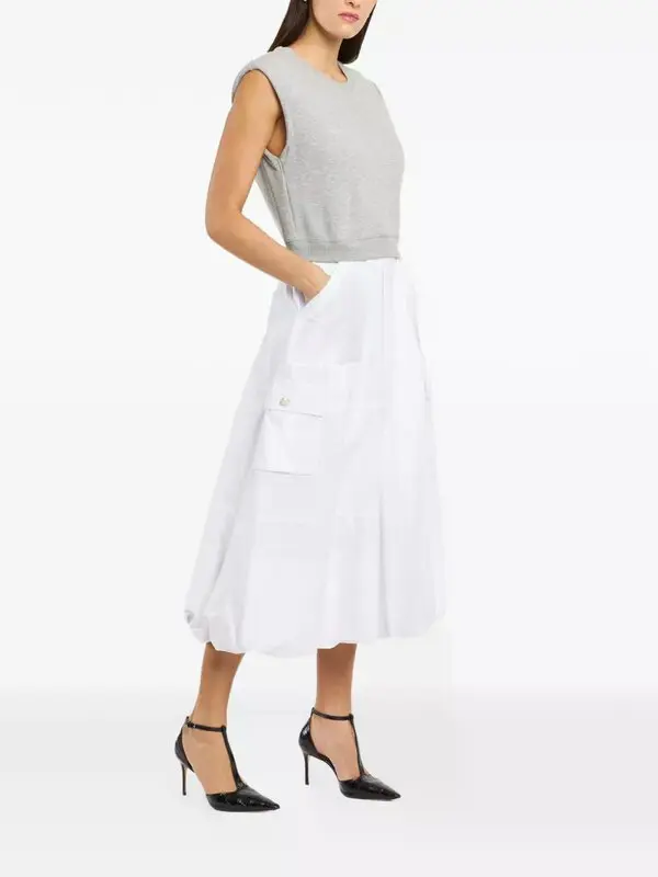 Cinq À Sept Parker Panelled Dress - White