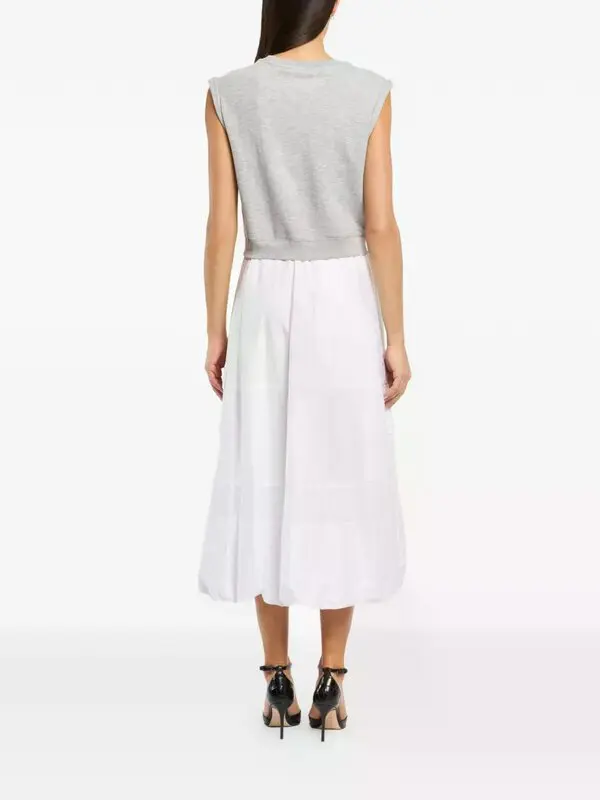 Cinq À Sept Parker Panelled Dress - White