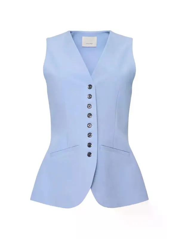 Cinq À Sept Kallen Waistcoat - Blue