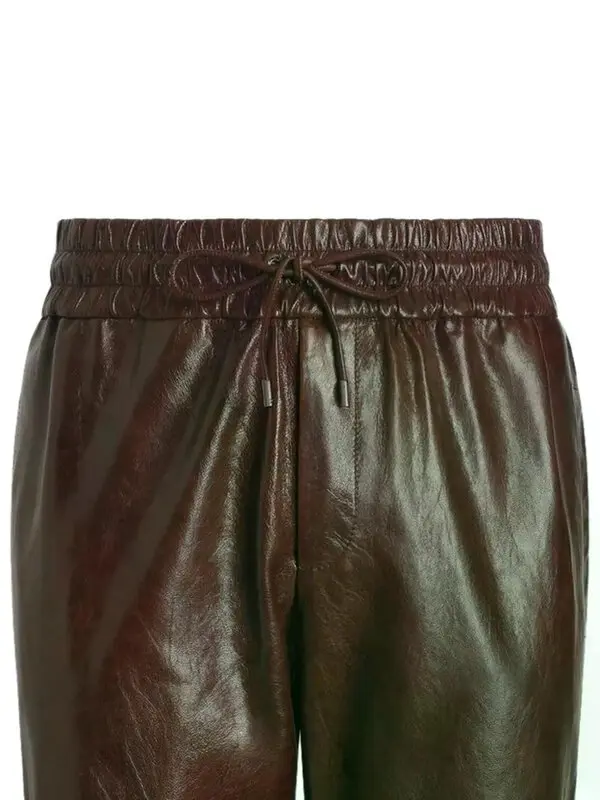 Dolce & Gabbana Goatskin Jogging Trousers