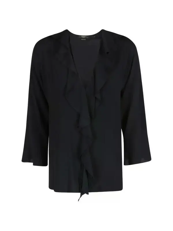 Seventy Long-sleeve Ruffled Blouse